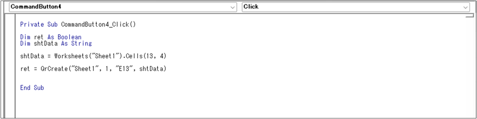 VBA 203号室:ExcelシートにQRコードを追加 | Kappo blog